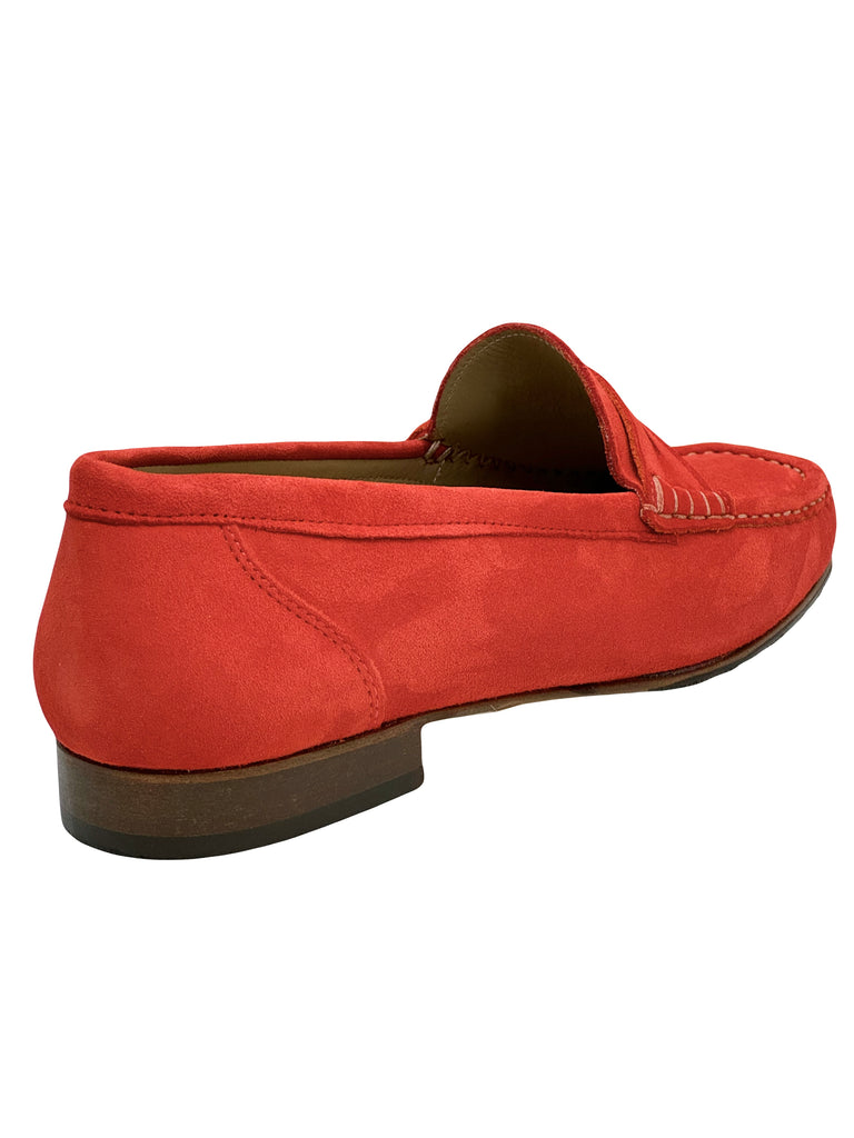 HB Ladies Suede Flat Moccasin – Hobson Shoes