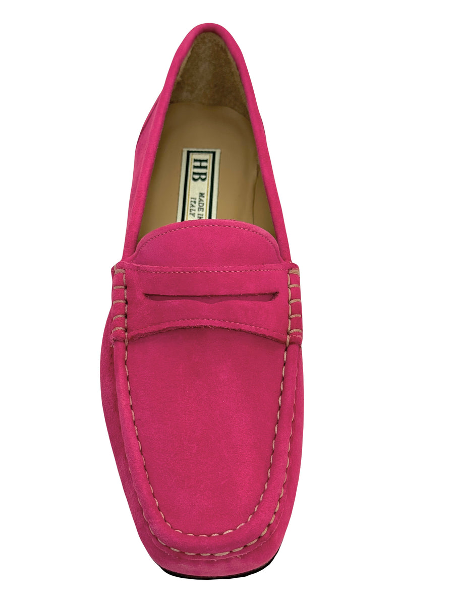 HB Ladies Flat Suede Moccasin – Hobson Shoes