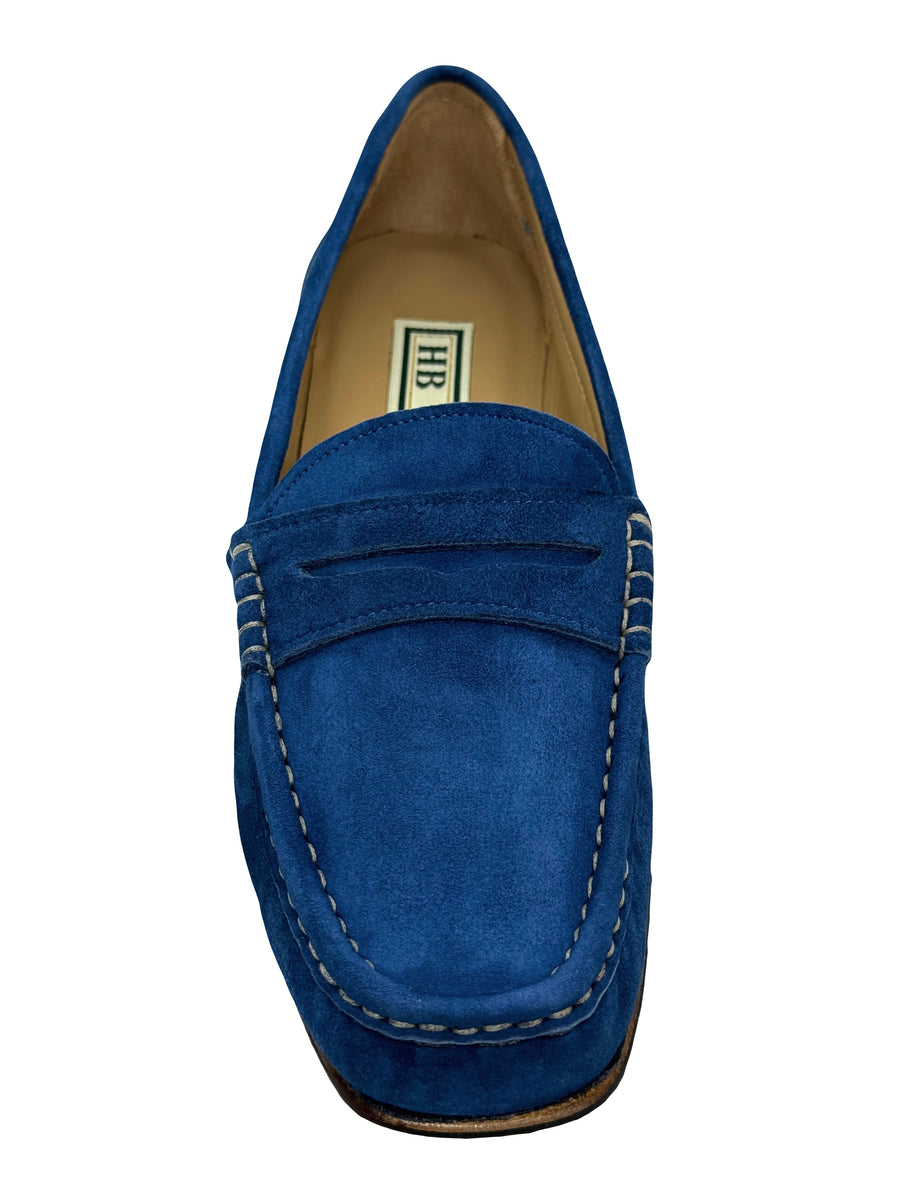 HB ladies Flat Suede Moccasin – Hobson Shoes