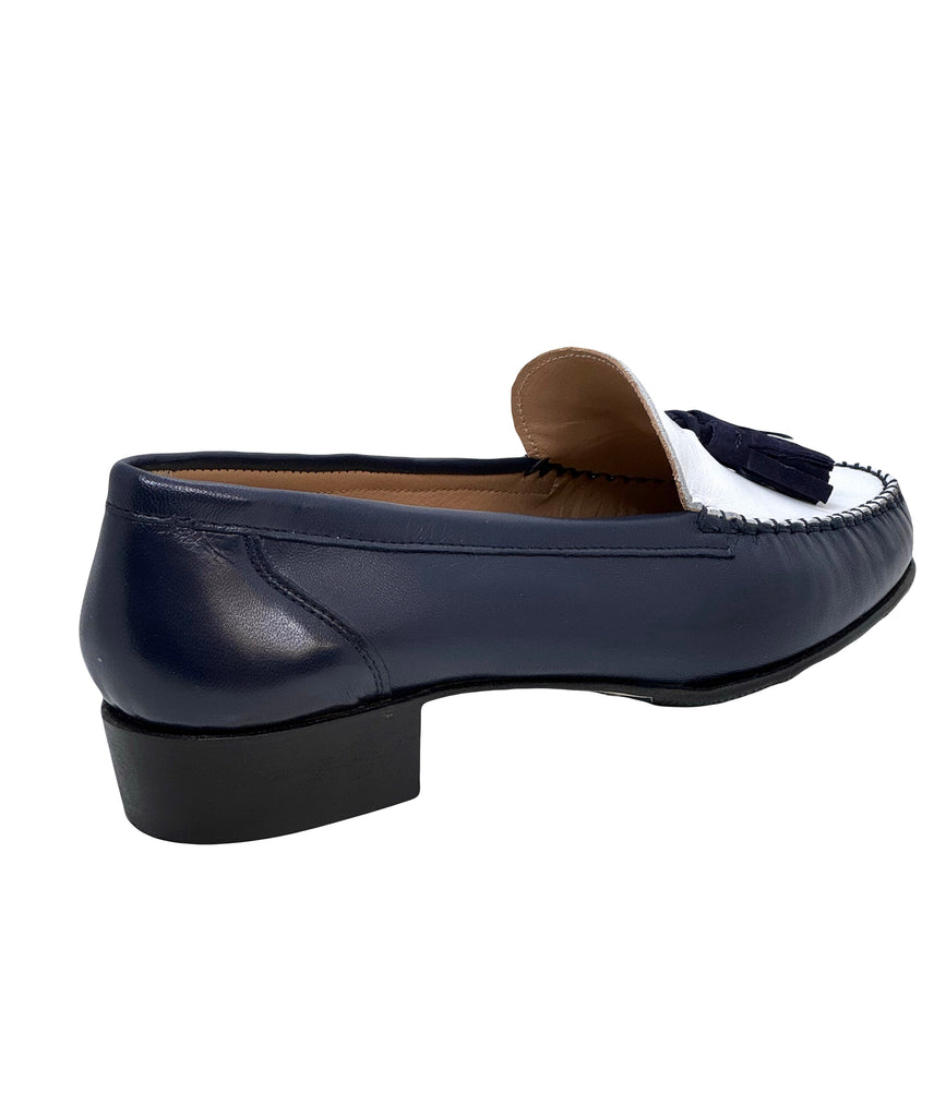 HB Ladies Leather Trim Moccasin – Hobson Shoes