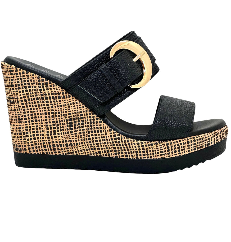 Repo Ladies Platform High Wedge Sandal – Hobson Shoes