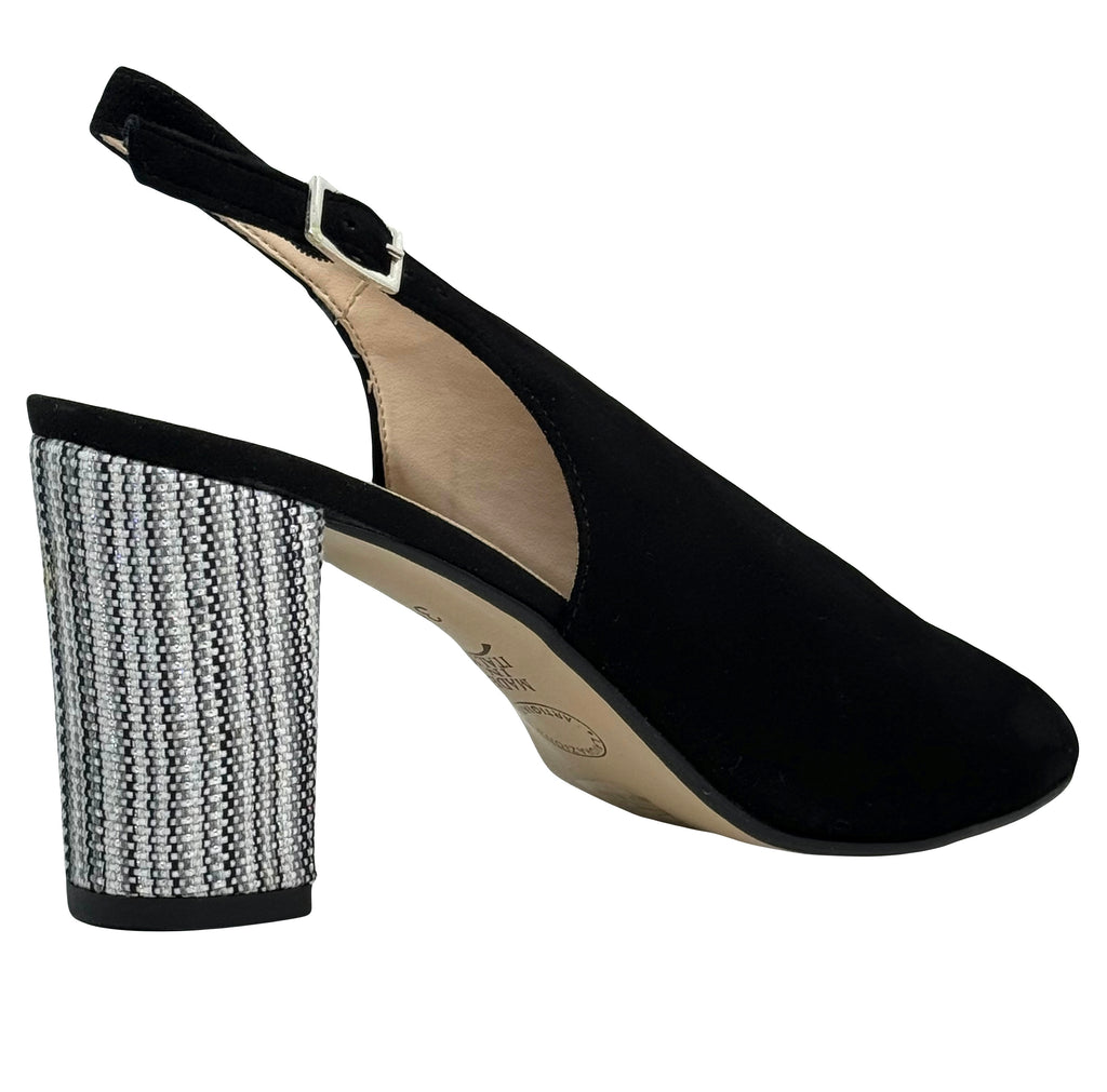 HB Sarah Ladies High Cut Block Heel Slingback – Hobson Shoes