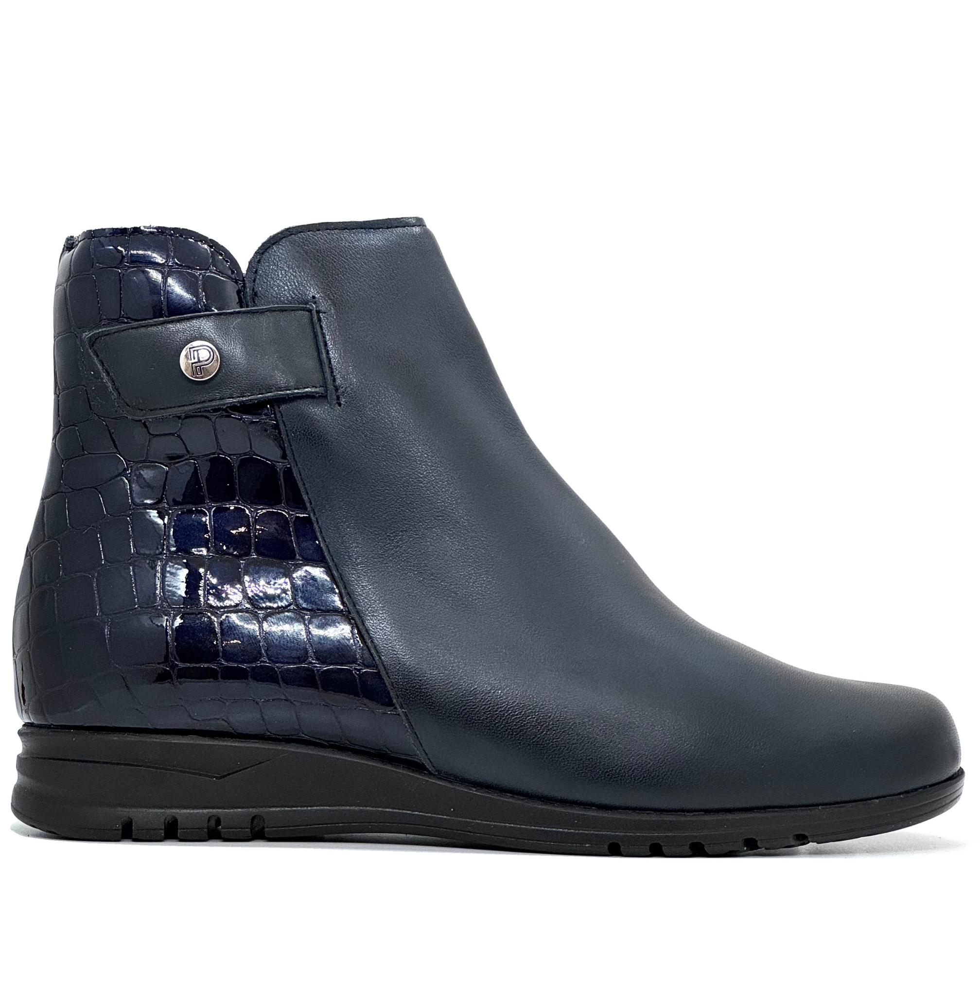 Pitillos Ladies Low Wedge Super Soft Boot – Hobson Shoes