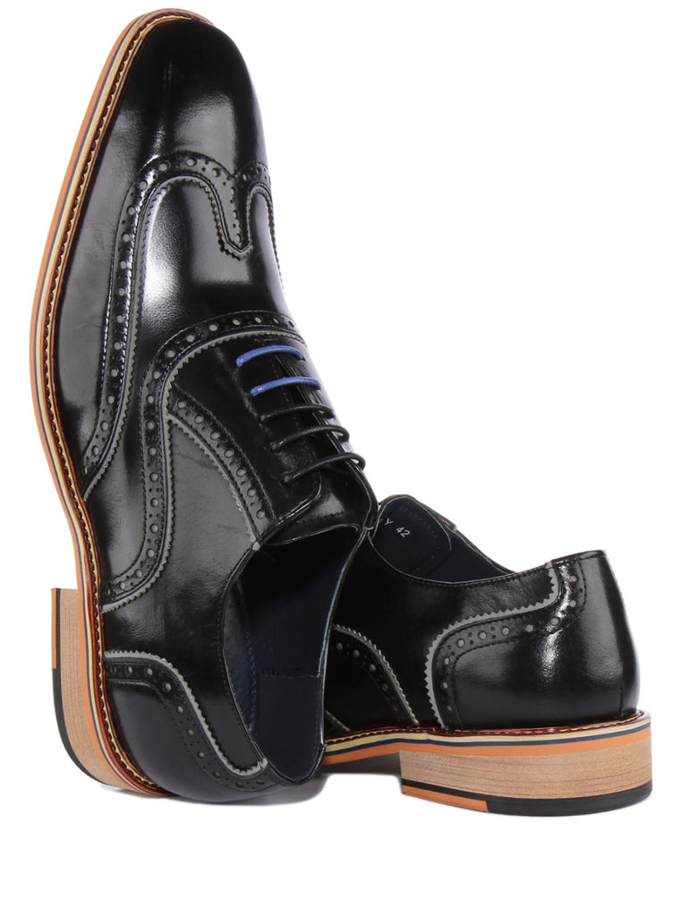 Justin Reece Men's Smart Lace Up Derby – Hobson Shoes