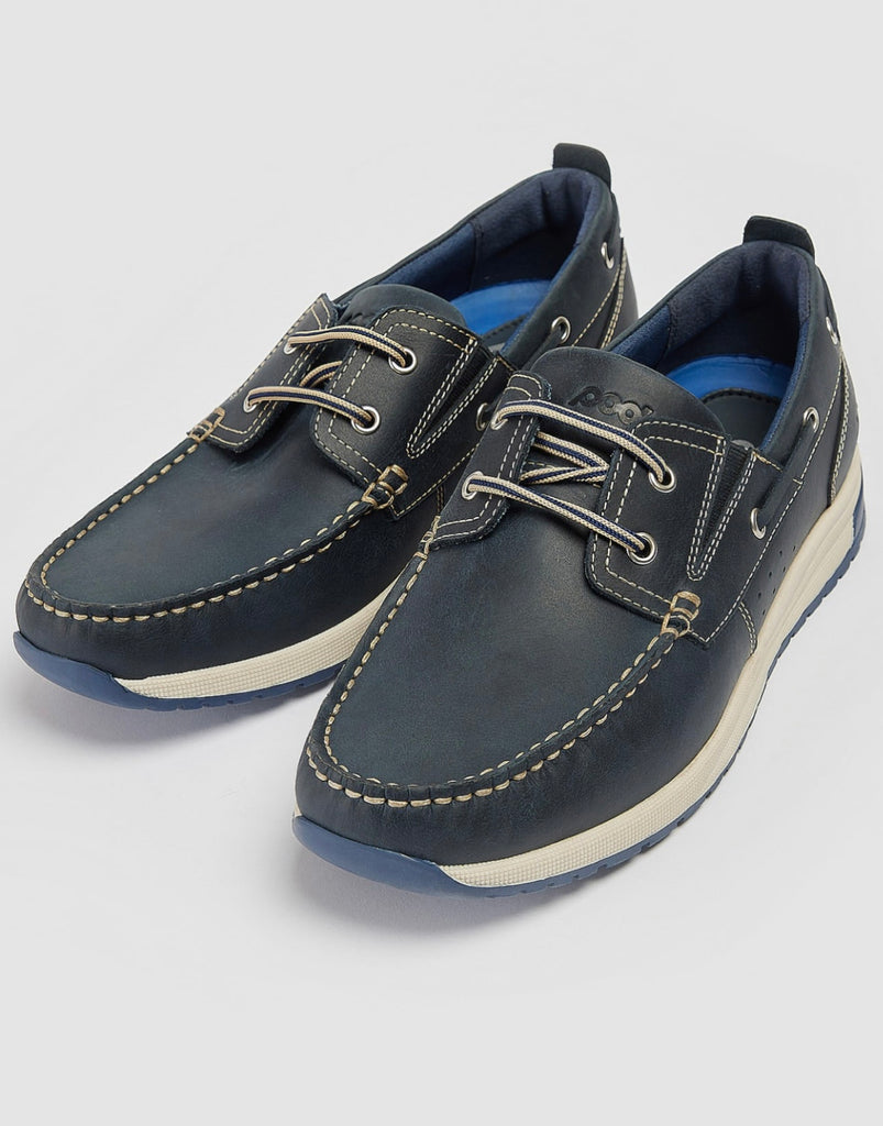 Pod Riley Men's Lace Boat Shoe – Hobson Shoes