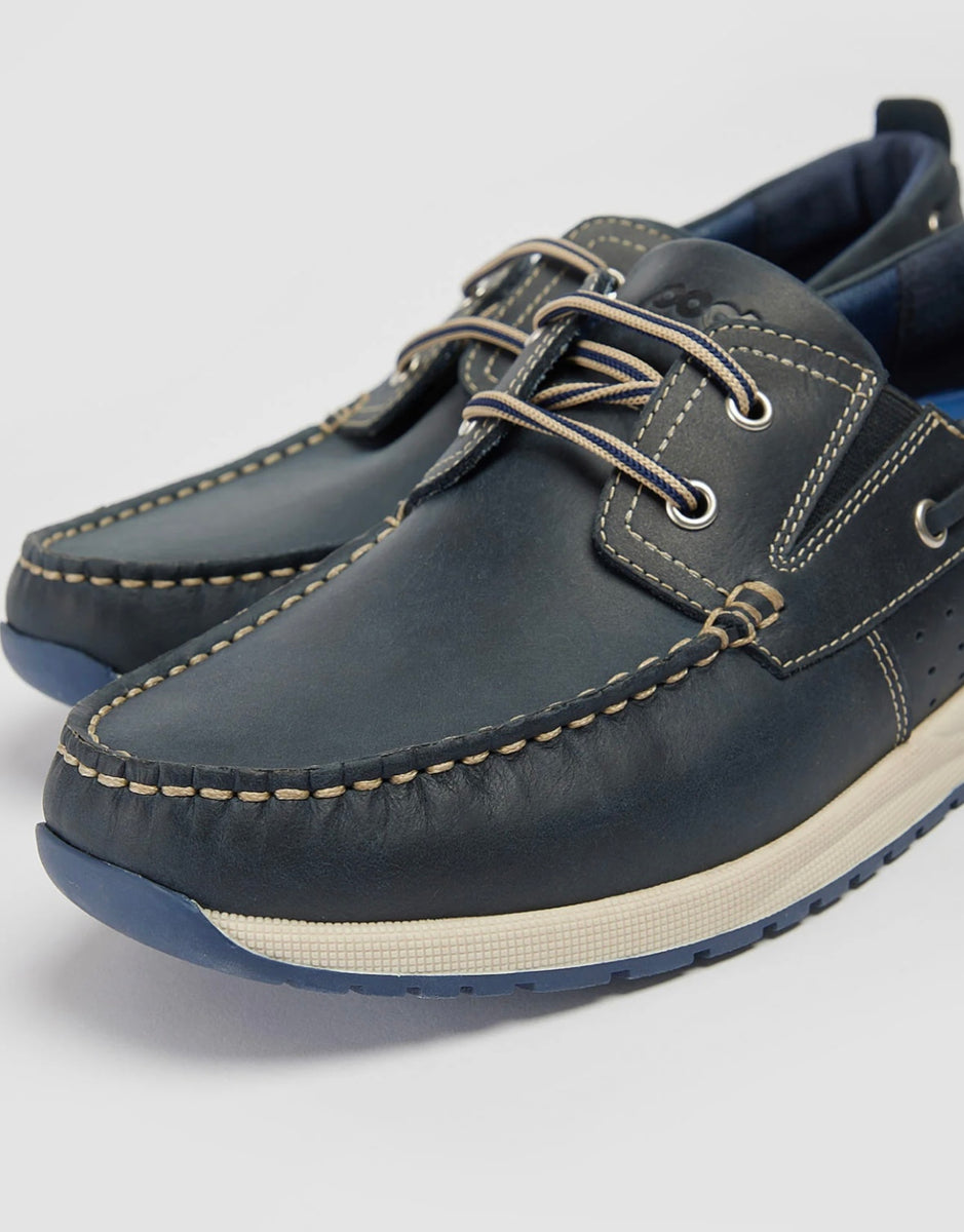 Pod Riley Men's Lace Boat Shoe – Hobson Shoes