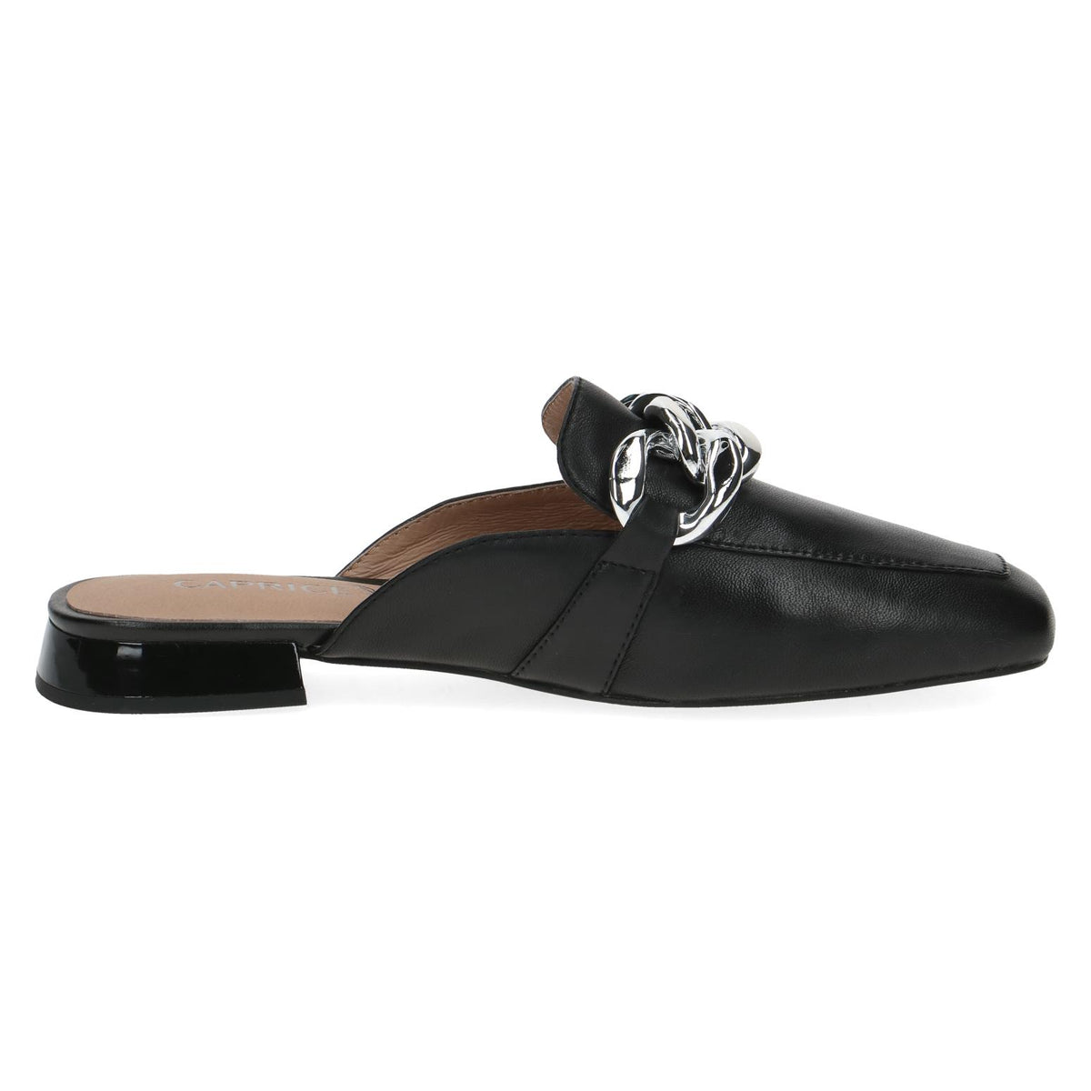 Caprice Ladies Chain Trim Backless Loafer – Hobson Shoes