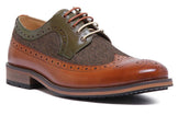 Barrett Lace Up Two Tone Shoe – Hobson Shoes