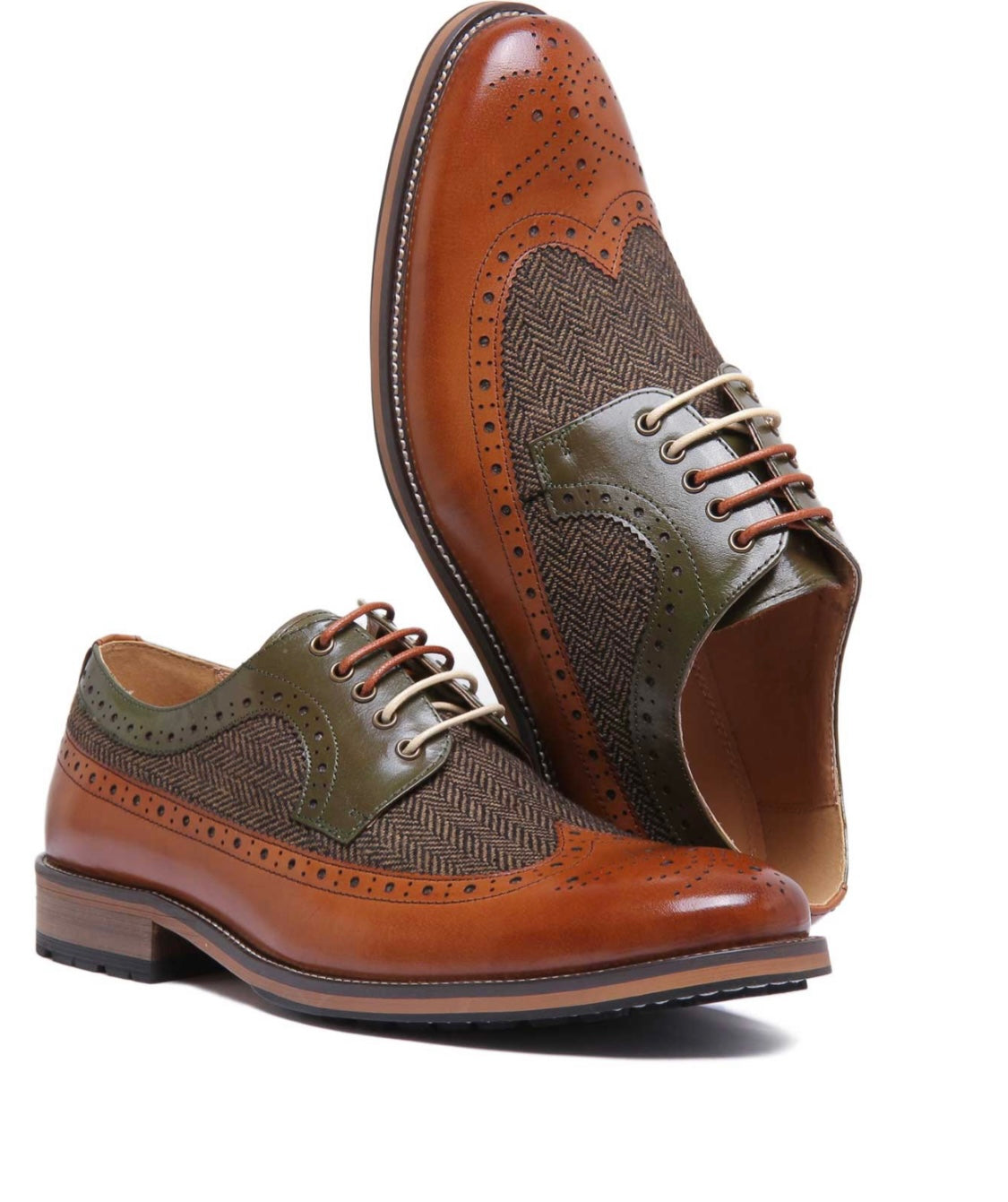 Barrett Lace Up Two Tone Shoe – Hobson Shoes
